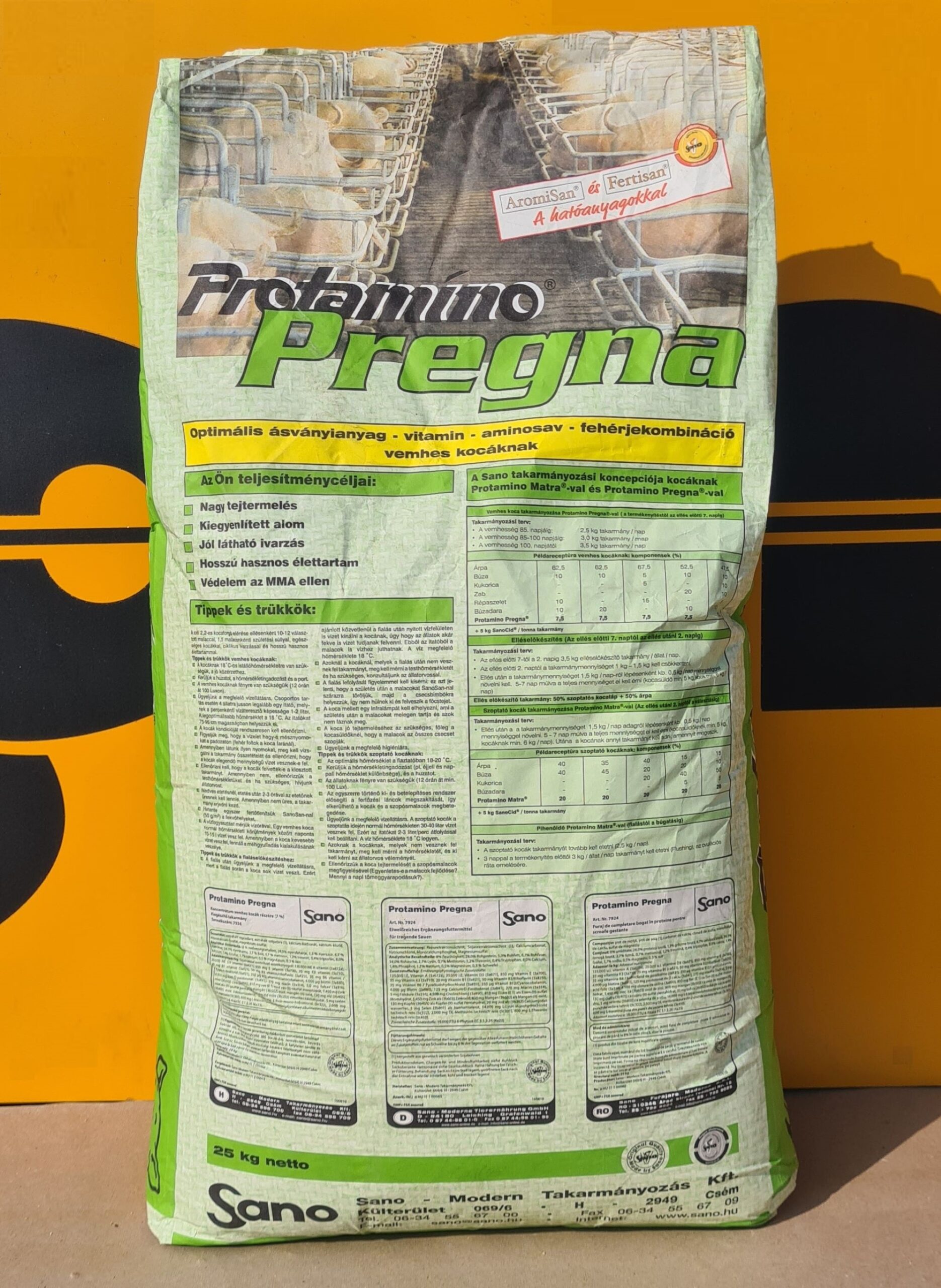 Protamino Pregna 25kg - complex optim de minerale